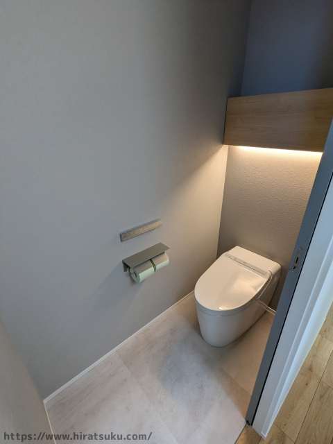 【レイアウト公開】トイレ「1畳」でも叶えられたおしゃれ術 - 平つく